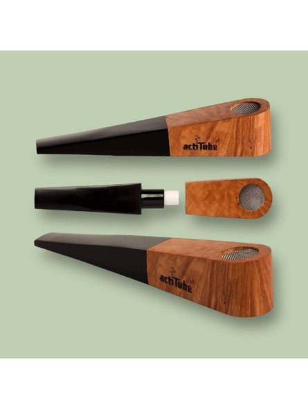 Pipe en bois de bruyère - Actitube